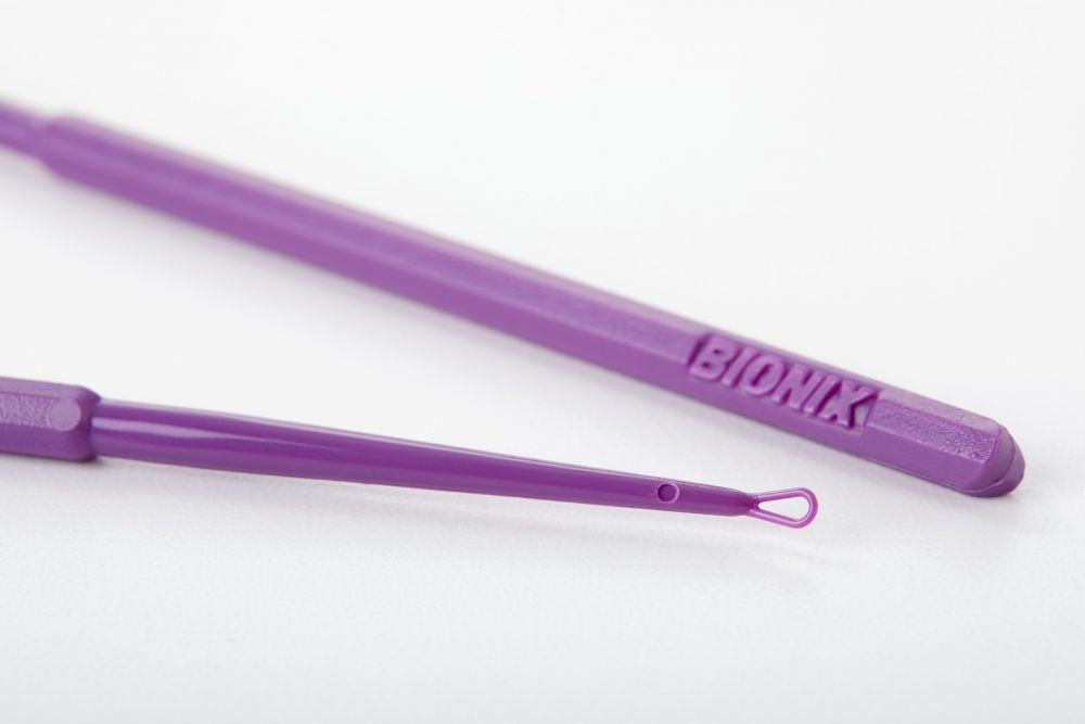 Bionix - Safe Ear Curettes Purple VersaLoop- 50/bx #4111*